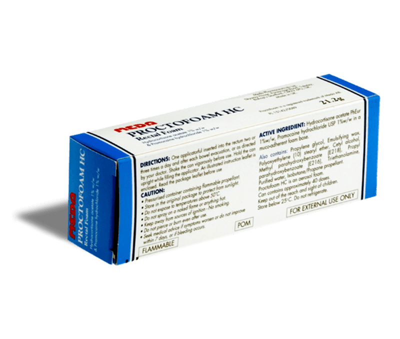 Proctofoam HC kopen - Zonder voorschrift - Medicijndokter